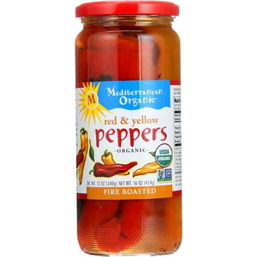 Mediterranean Organic'S Red Roasted Peppers, 16 oz. - Walmart.com