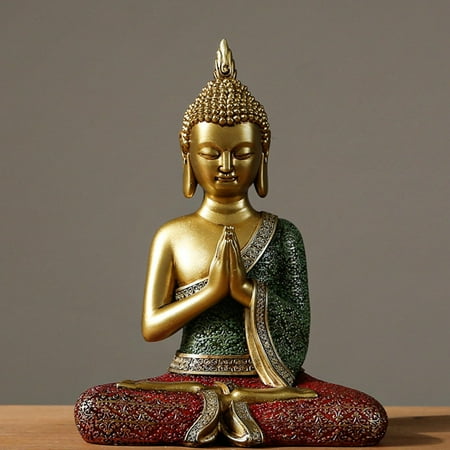Sakyamuni Boeddhabeeld Meditatie Boeddhisme Hindoe Fengshui Beeldje ...