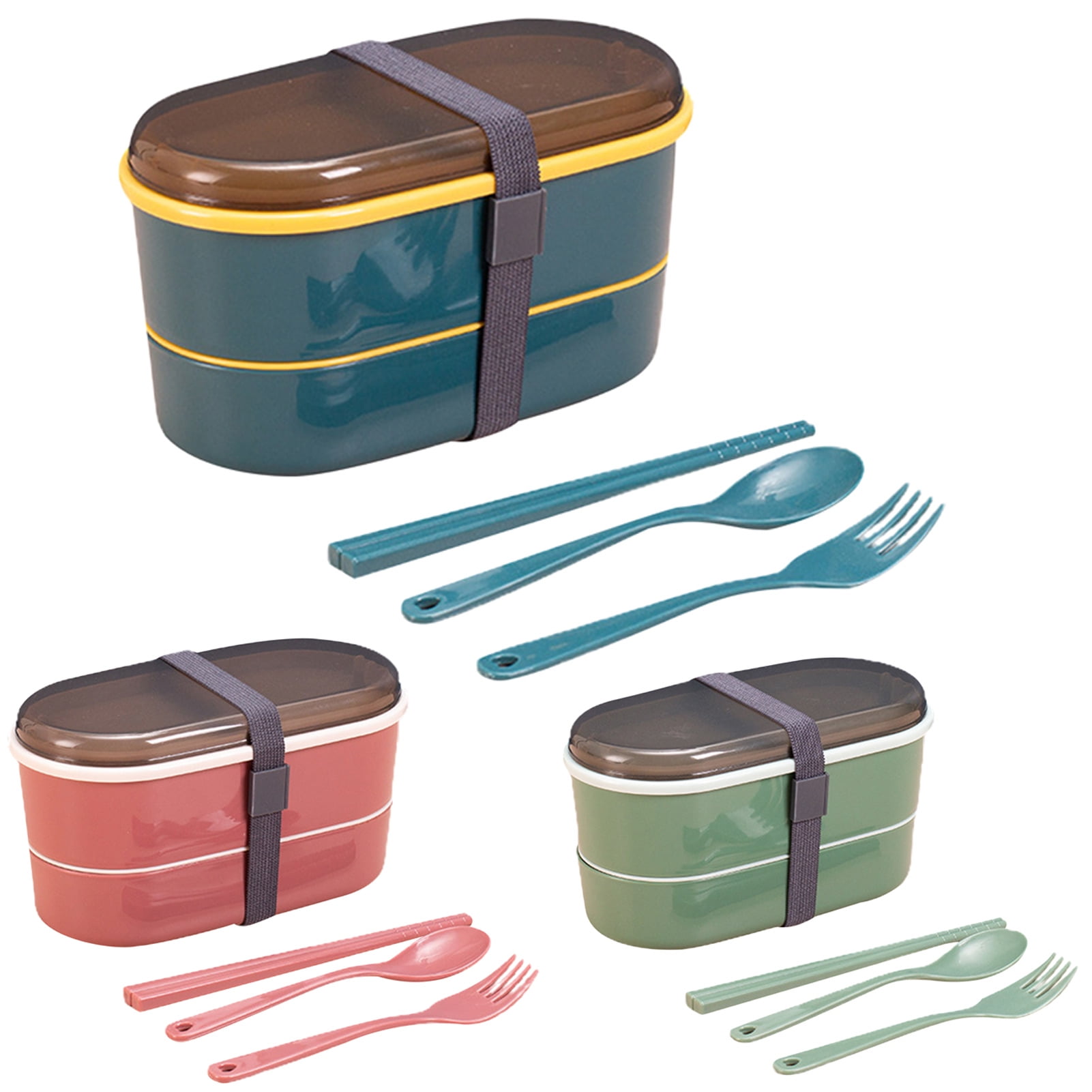 Dream Lifestyle 700ml All-in-One Stackable Bento Lunch Box Container ...