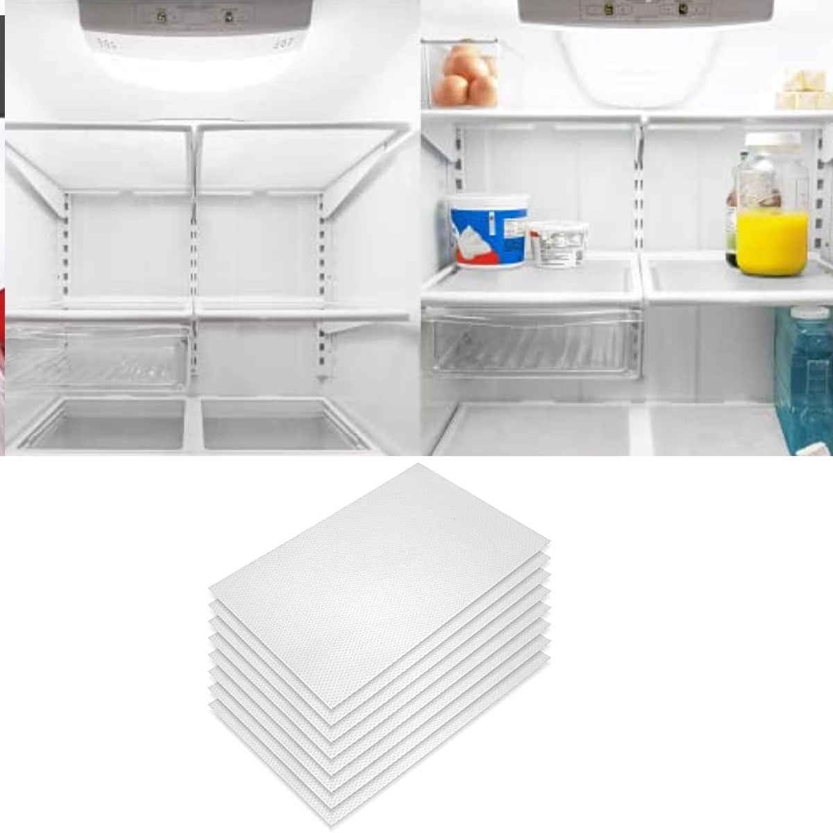 Refrigerator Cushion Washable, EVA Transparent 30cm x 45cm Refrigerator ...