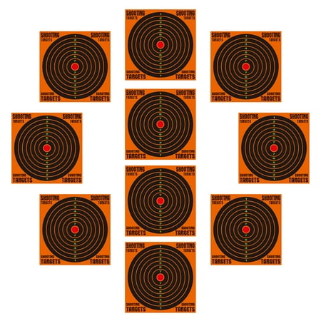 12-inch Splash Training Target Paper Precise Fluorescent Shooting Gun ...