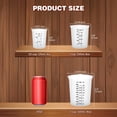 Silicone Measuring Cups Set 125ml + 250ml 500ml For Cooking Reusable ...
