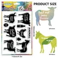 1Sheet PVC Plastic Clear Stamps for DIY Scrapbooking Photo Album ...