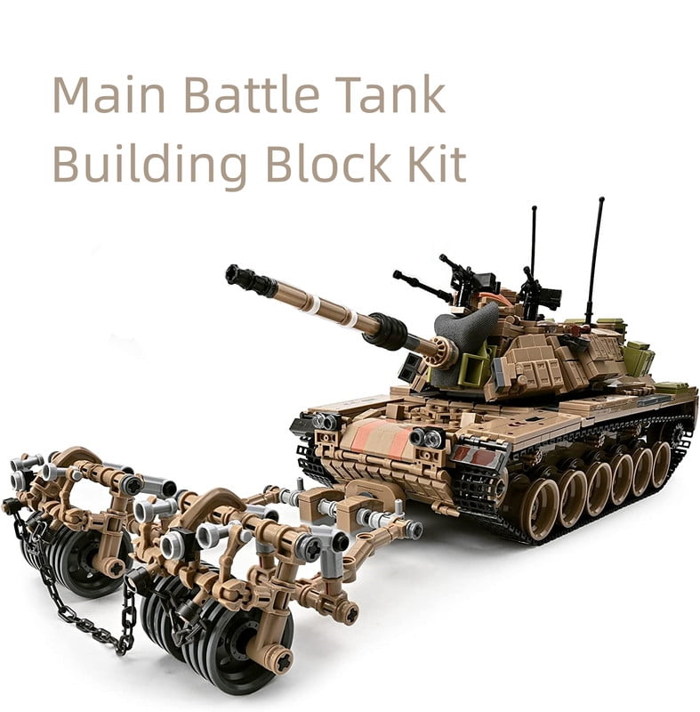 Dropurfon Military Main Battle Tank Building Block Set Kits Toy for ...