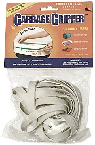Garbage Gripper Bands (1 Pack of 6 Bands) - Walmart.com
