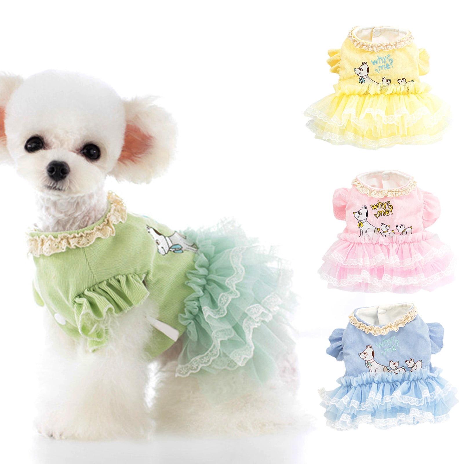 SSBSM Pet Skirt Photograph Prop Cartoon Pictures Beautiful Sweet ...