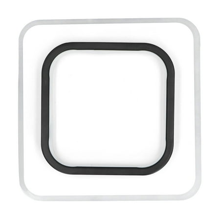 LED Ceiling Light, White Quadrate Ceiling Lamp Baking Paint Process ...