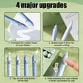 4 PCS Erasable Gel Pens, 0.5mm Retractable Ballpoint Pens, Make ...