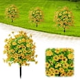 Artificial Topiary Ball Flowers,Artificial Violet Topiary Ball for ...