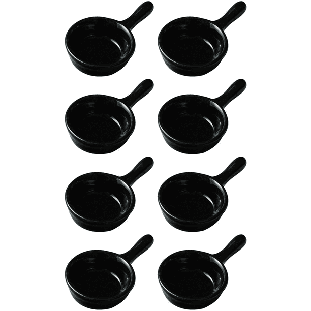 8 Pcs Ceramic Sauce Dishes Chip & Dip Sets Colorful Mini Bowl Set ...