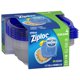 Ziploc® Brand, Food Storage Containers with Lids, Smart Snap Technology ...