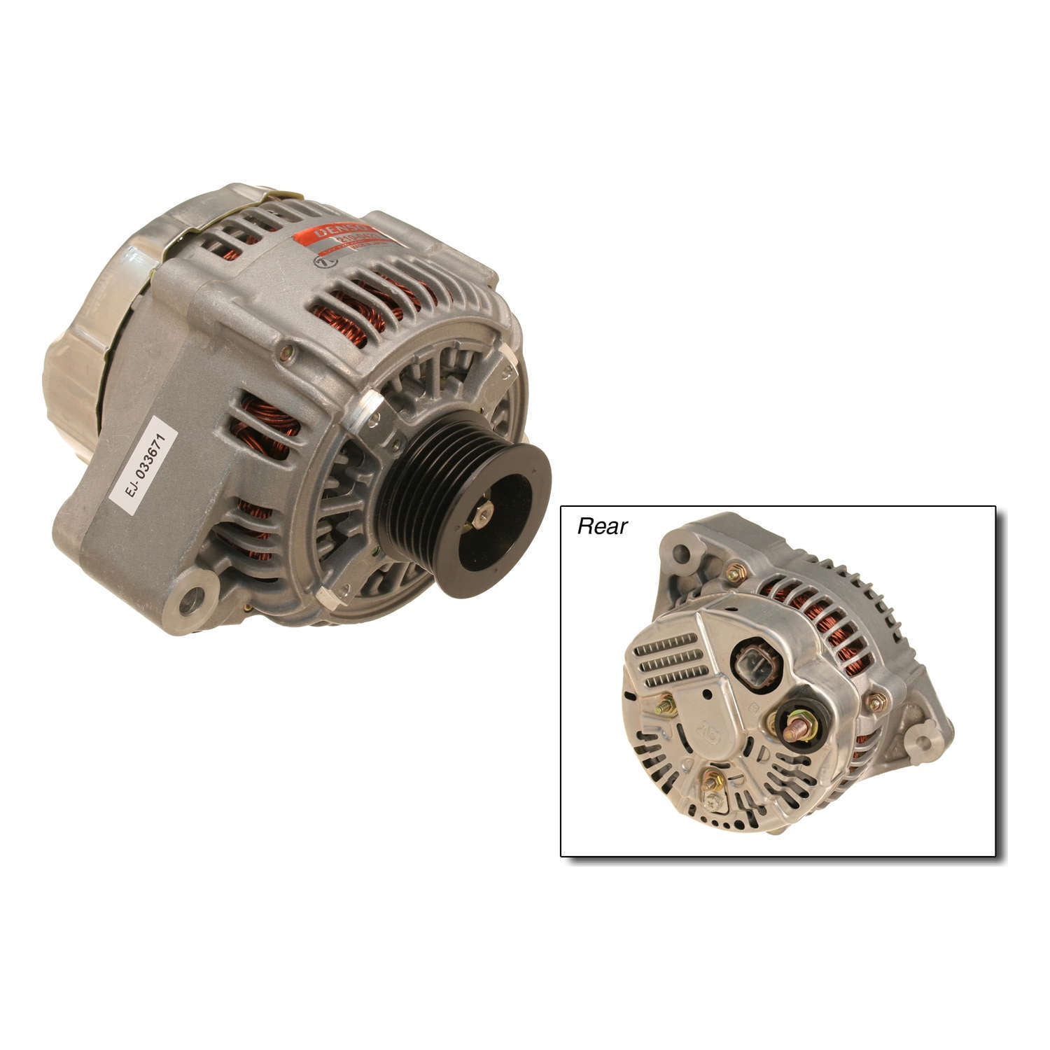 Denso First Time Fit - Reman Alternator, 120 Amp - Walmart.com