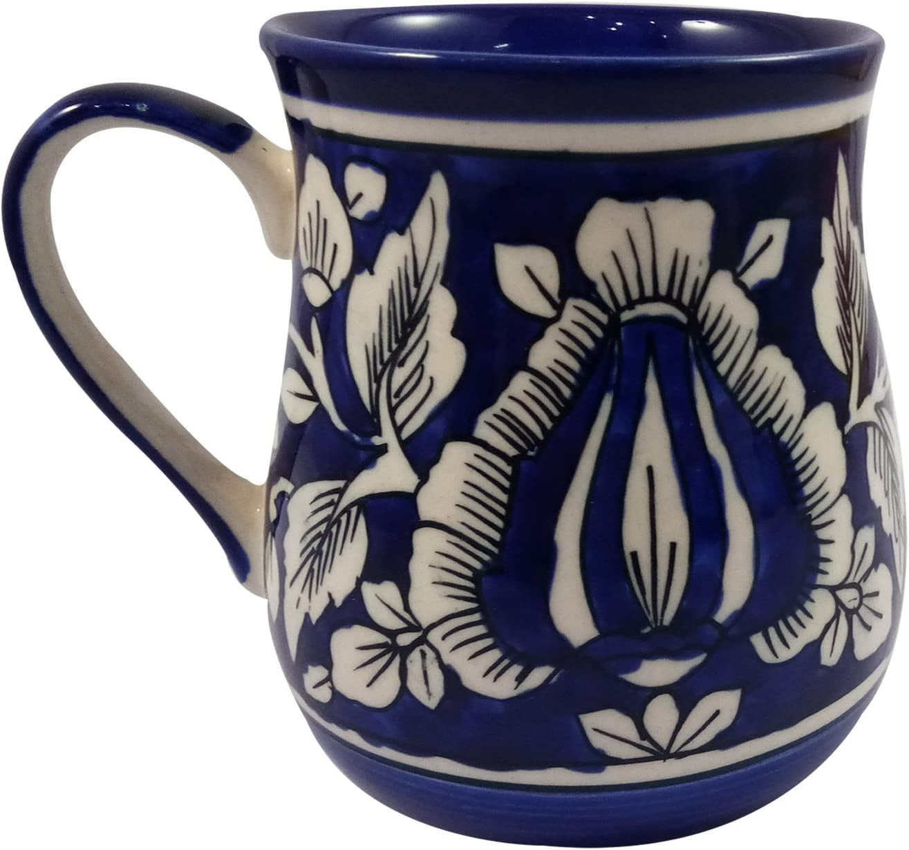 India Meets India Handicraft Ceramic Mug Tea Mug Ceramic Coffee Mug 250 ...