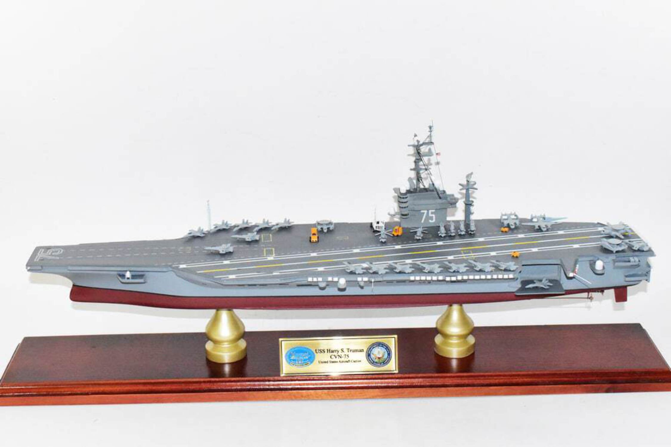 USS Harry S Truman CVN-75 Nimitz Class Carrier Model,Navy,Scale Model ...