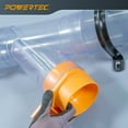 POWERTEC 4 Inch ID Y Fitting for 4 Inch OD Dust Collection Pipes ...