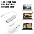 Hpdl Usb Type C To Ethernet Rj45 Network Lan Adapter Converter Hub