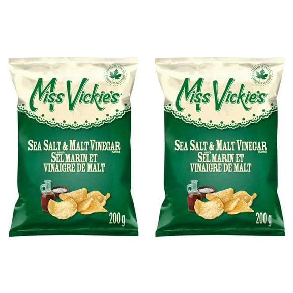 Miss Vickie's 44446 1.38 oz. Bags Kettle Cooked Potato Chips - Sea Salt ...