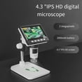 KAJOVE 4.3 Inch Digital Microscope 1080P 50-1000x Coin Microscopio ...