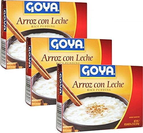 Pack of 3 Goya Arroz Con Leche - Rice Pudding 4.25 oz Each - Walmart ...