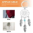 BESTYASH 2Pcs Dream Catcher Key Chain in Pink Premium Metal for Bag ...