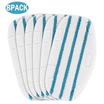 PurSteam 8 Pack Replacement Steam Mop Pads for ThermaPro 10-in-1, Extra Floor Steamer ...