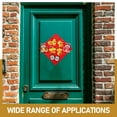 ETHZZLE Unique Red Chinese New Year Door Decals Featuring Snake Year ...