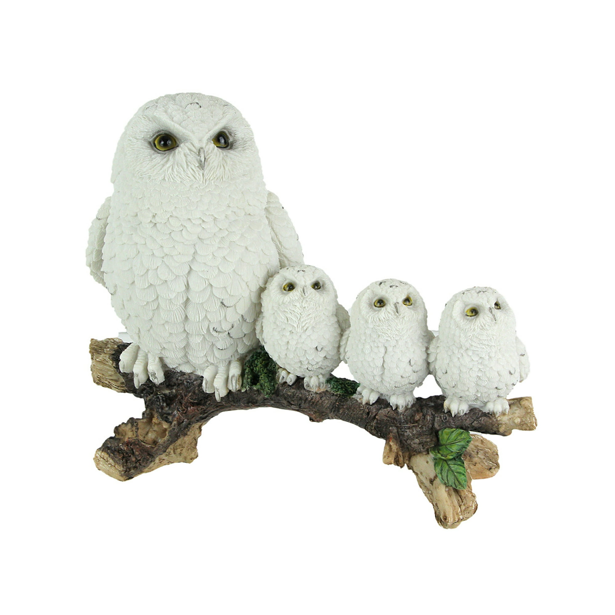 Click here for Things2die4 Lifelike Snow Owl And Chicks Tabletop... prices