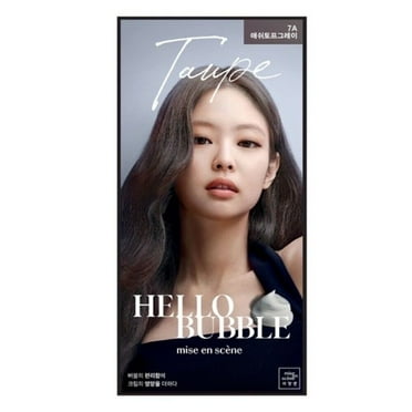 Mise En Scene Hello Bubble Foam Color Easy Self Hair Dye, 6AO Ash Olive ...