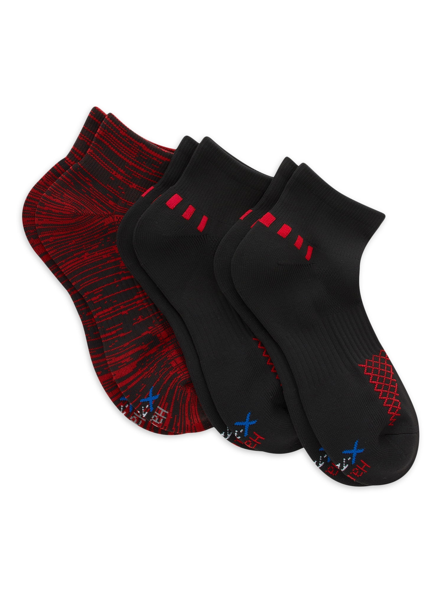 Hanes Men's X-Temp Performance Ankle Socks, 3-Pack - Walmart.com