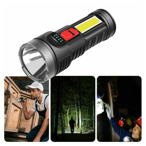 Antorcha LED, antorcha superbrillante de 6000 , linterna de mano ...