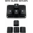 SHIQI-Mini 4-Key Keypad WASD Arrow Key Keycaps Keyboard One-Handed ...