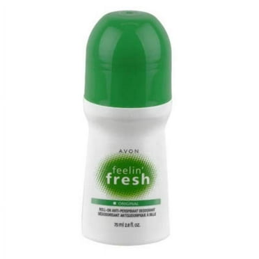 Avon Feelin' Fresh Original Skin Roll-On Anti-Antiperspirant Deodorant ...