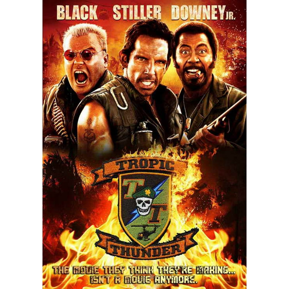Tropic Thunder Movie POSTER 11" x 17" Style E - Walmart.com - Walmart.com