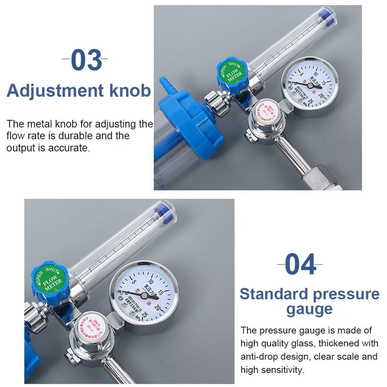 Oxygen Tank Flow Meter