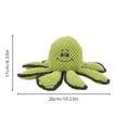 Octopus Squeaky Dog Toy - Durable, Interactive, and Fun Plush Chew Toy ...