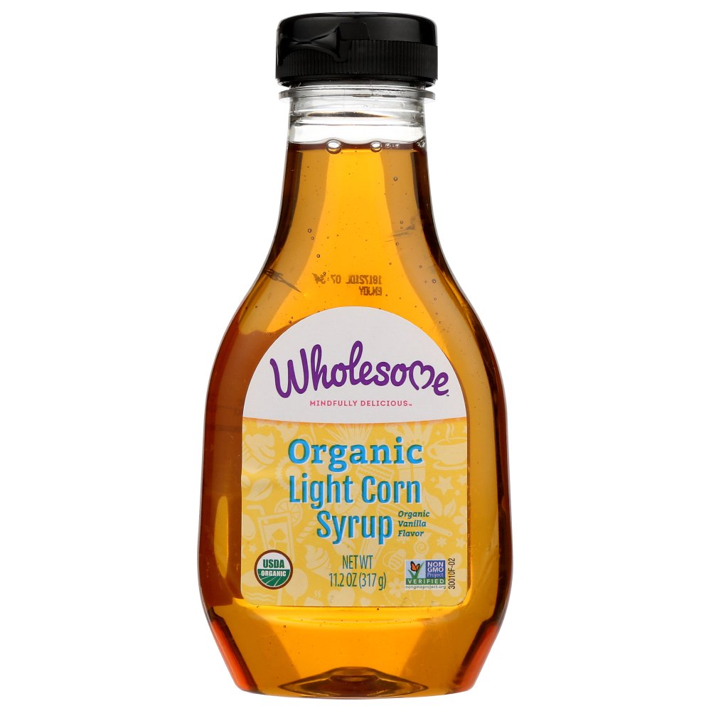 Wholesome Sweeteners Light Corn Syrup Liquid Sweetener, 11.2 Oz ...