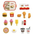 Toys Big Clearance Savings! SRUILUO Kids Pretend Play Food Sets ...