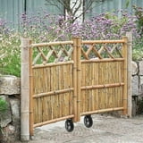 HEMOTON Gate Wheel Farms Gate Caster Wheel Fence Support Wheel Farm ...