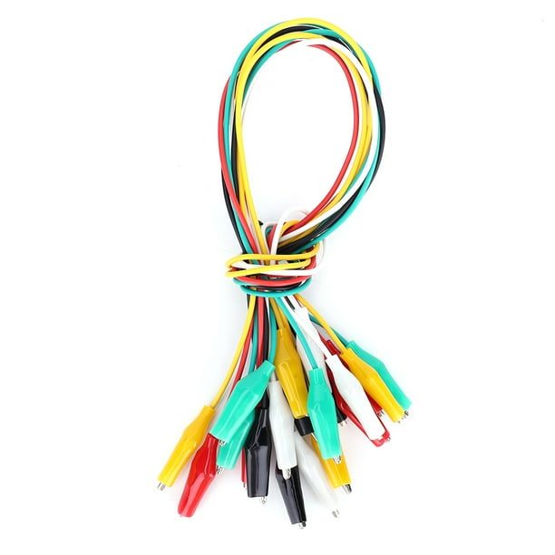 Cables De Prueba Eléctrica Con Pinzas De Cocodrilo 10 cables de prueba ...