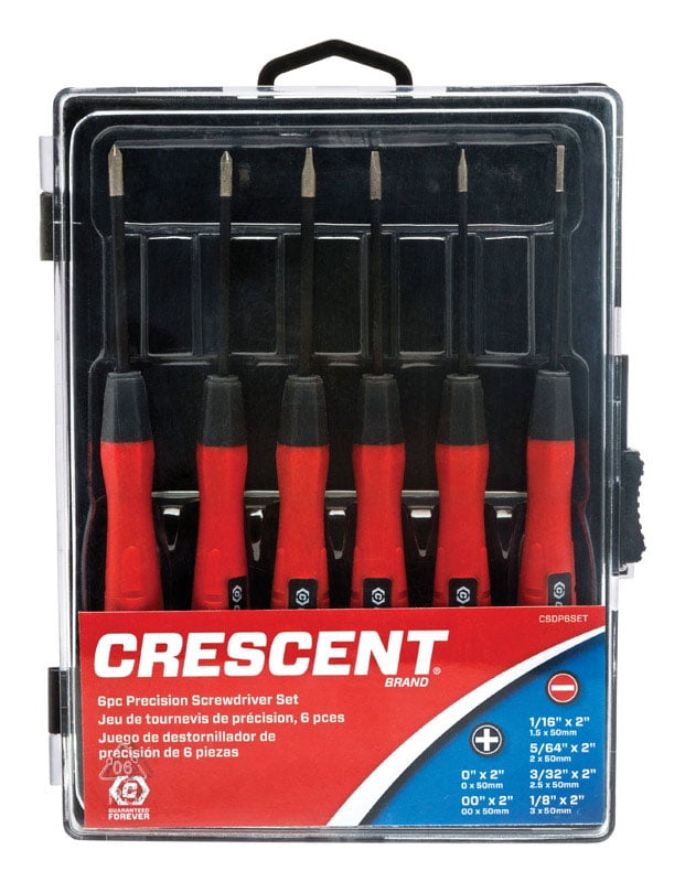 Crescent 6 Piece Precision Screwdriver Set - Walmart.com