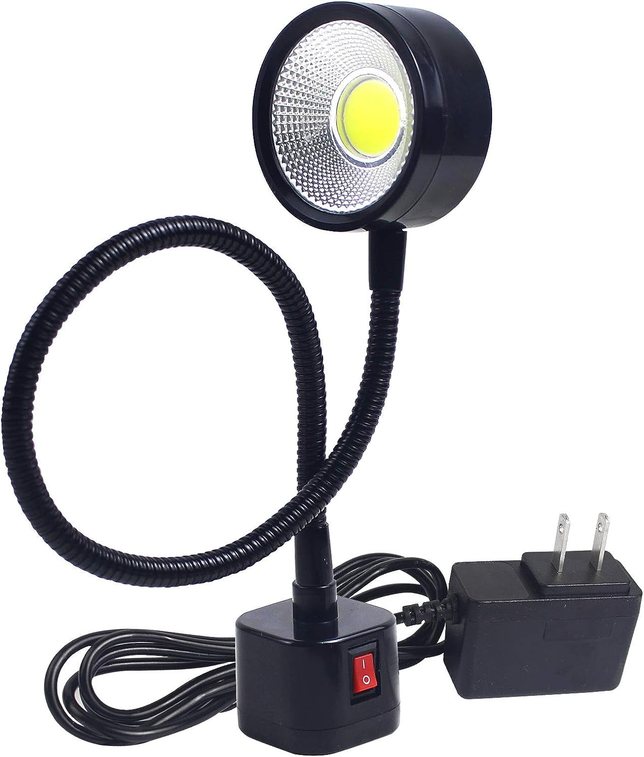 Luz de trabajo magnética Led, lámpara de cuello de cisne Flexible de ...