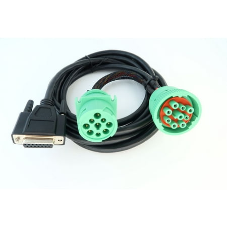 j1939 Male to J1939 Female to DB15 Female Splitter cable for Truck ELD ...