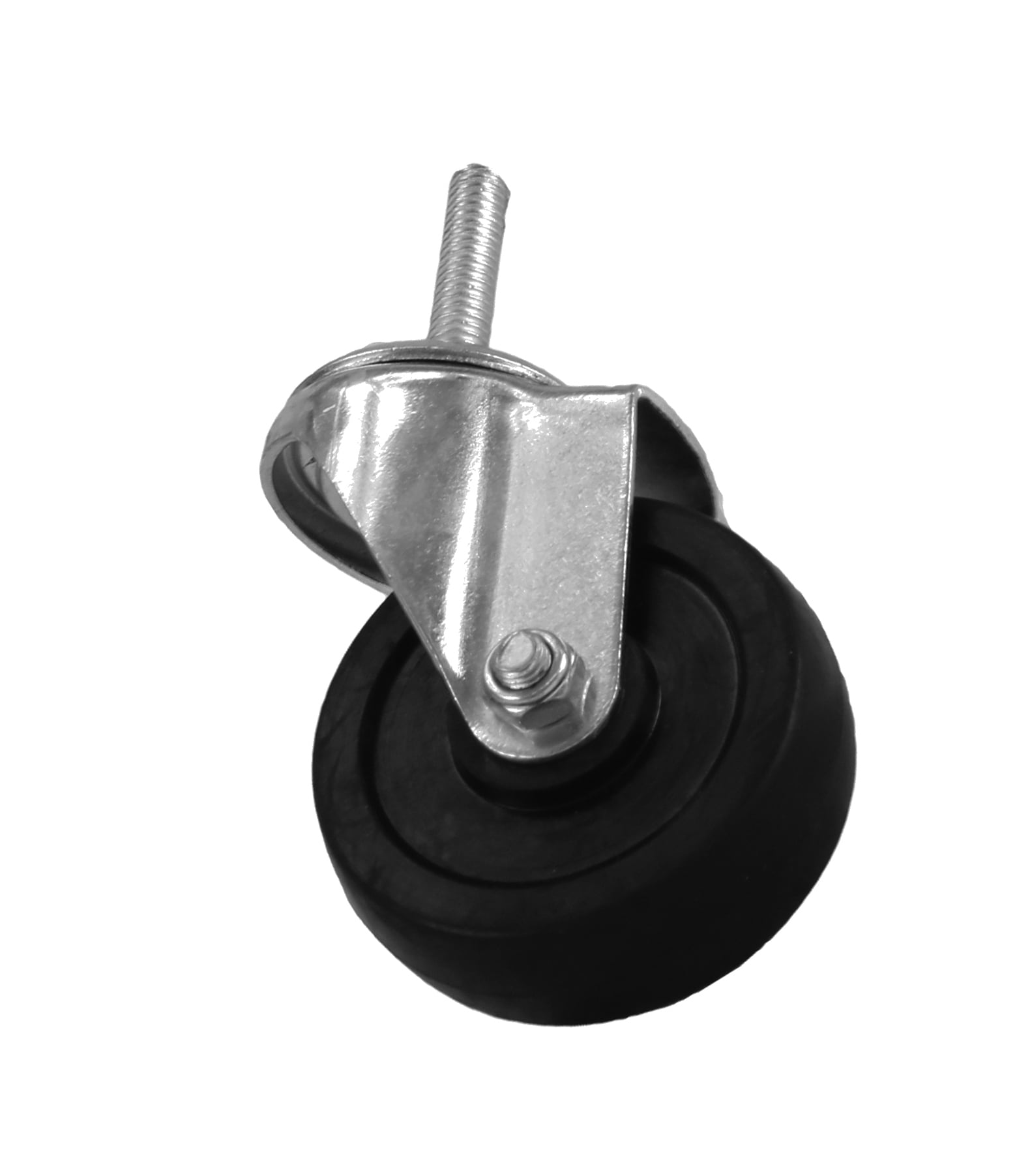 Excellante 3" rubber wheel caster, comes in each - Walmart.com