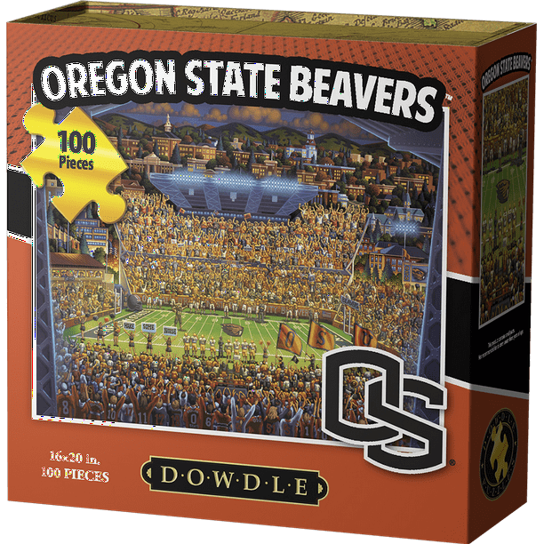 Dowdle Jigsaw Puzzle - Oregon State Beavers - 100 Piece - Walmart.com ...