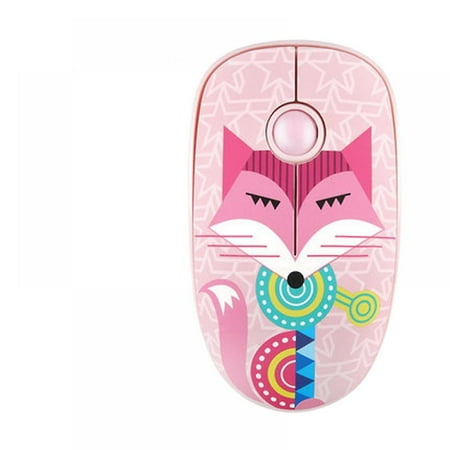 2.4g Wireless Mouse Cute Colorful Animal Slim Silent Travel Optical ...
