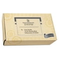 Avery Shipping Labels, Permanent Adhesive, Matte Frosted Clear, 8-1/2 ...