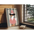 Affixzi Funny Duck Poster, Pink Bathroom Wall Art, Quirky Animal Print ...