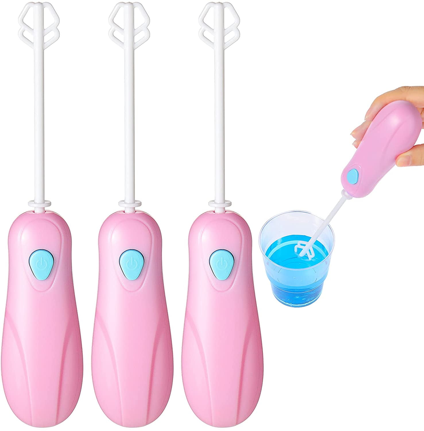 Lip Gloss Machine 2-Pack Electric Tumbler Stirrers - Battery Powered ...