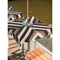 Aztec Bohemian Square Outdoor Tablecloth with Umbrella Hole Modern ...