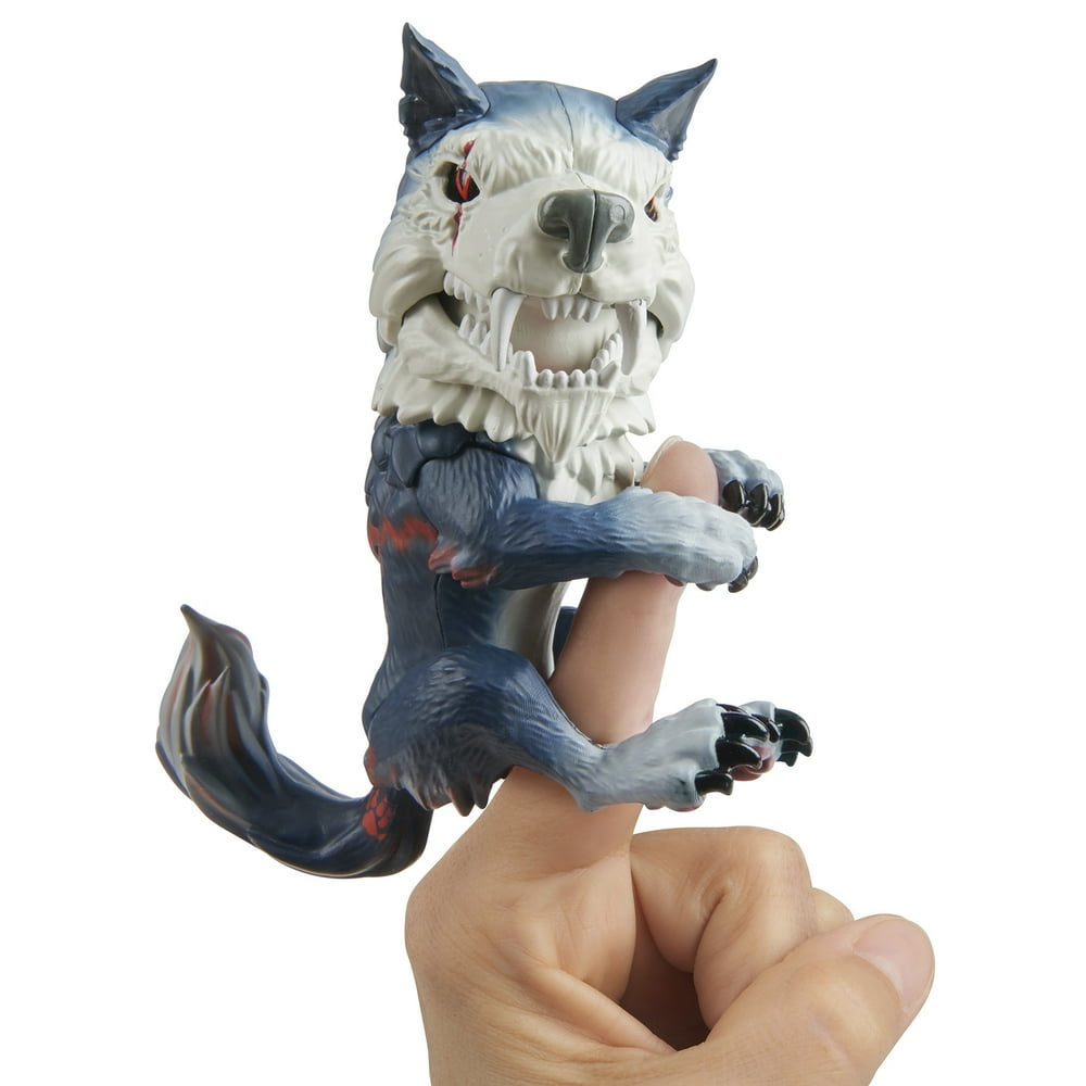 Untamed Dire Wolf by Fingerlings - Midnight (Black and Red ...